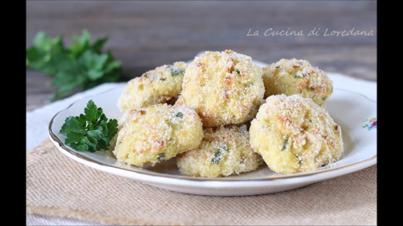 Polpette di merluzzo e patate - Cod meatballs and potatoes - YouTube