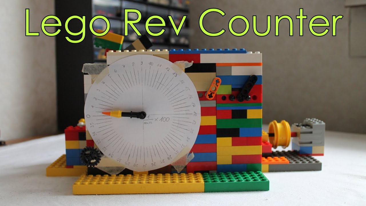 Lego Rev Counter (working) - YouTube