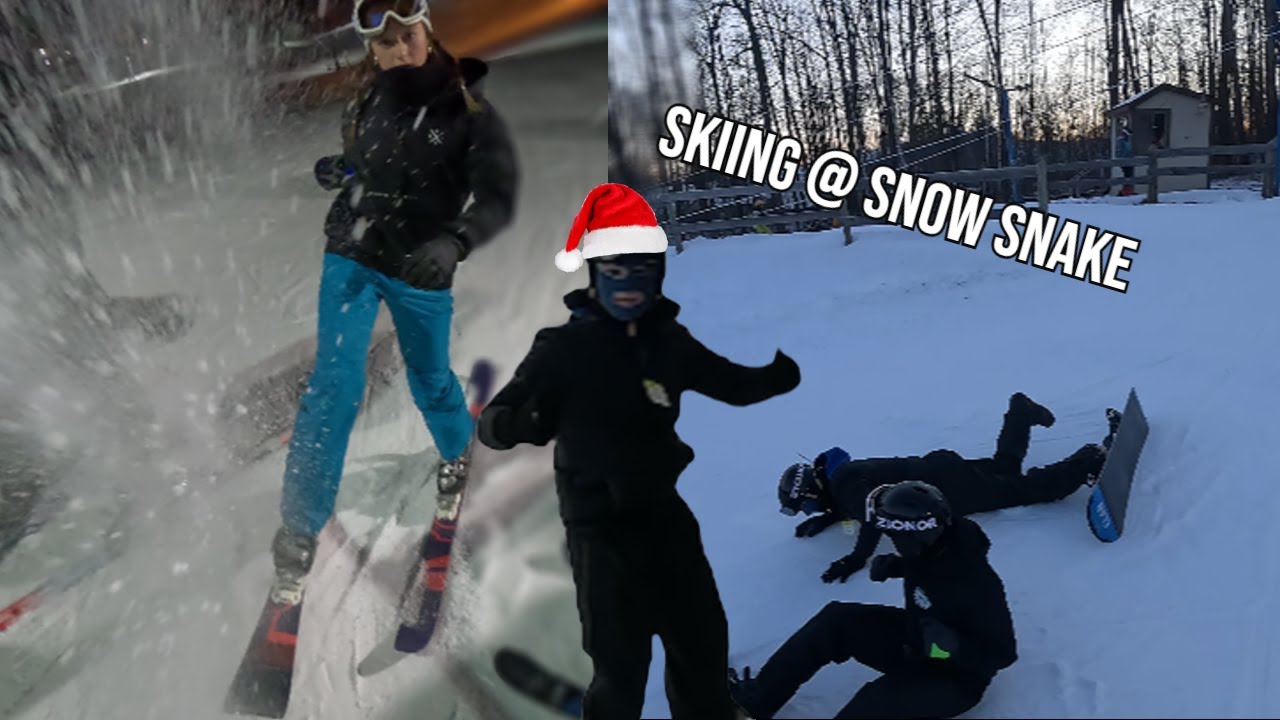 Skiing at Snow Snake | Harrison, Michigan | Friday night with friends ...