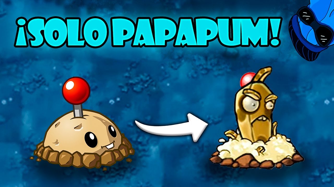 Reto ¡Solo Fusiones de la Papapum! En PvZ Fusion - YouTube