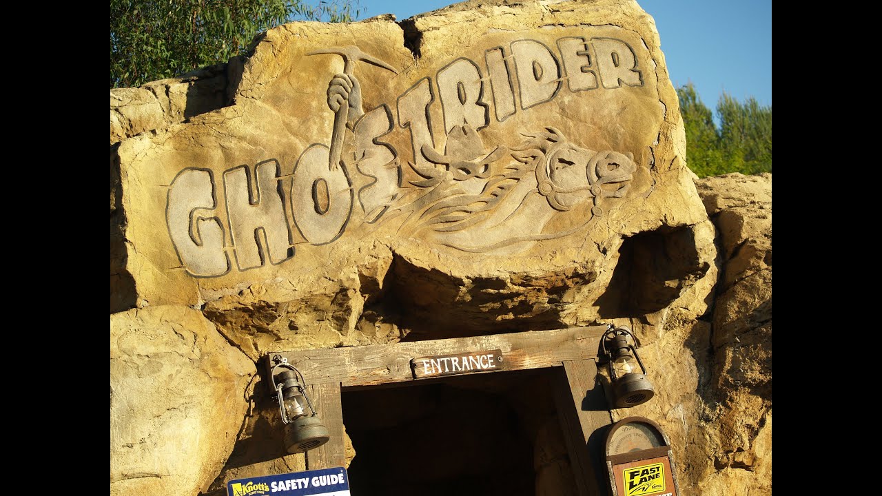 Ghost Rider ride through | Knotts Berry Farm | Fresh Baked Disney - YouTube
