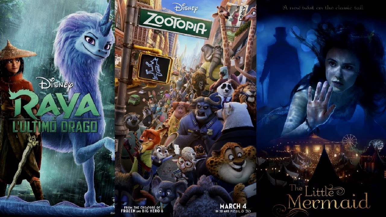 RECENSIONE SU RAYA AND THE LAST DRAGON (2021), ZOOTOPIA (2016) & THE ...