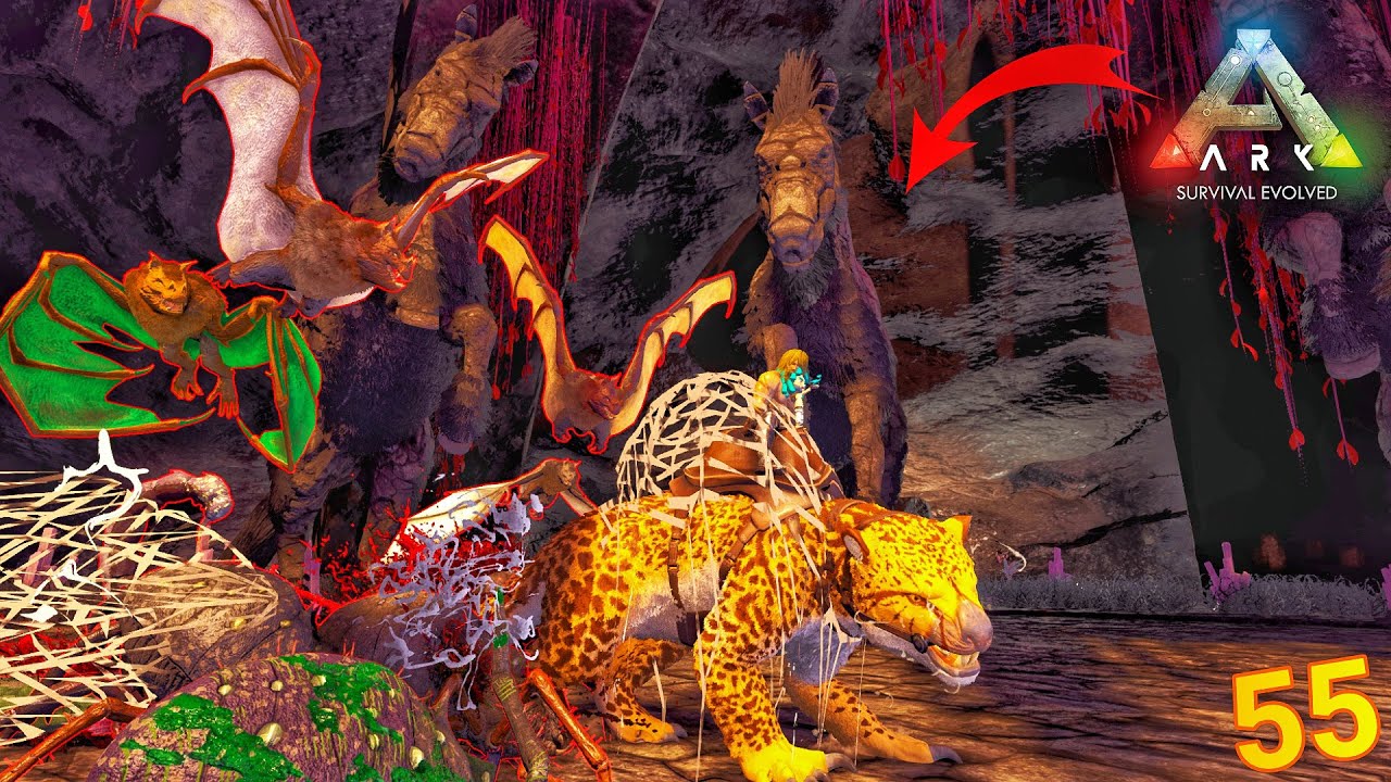 Most Difficult Cave Run Artifact Of Hunter 🔥🔥🔥 : ARK Caballus : ARK Survival Evolved : Part 55 ...