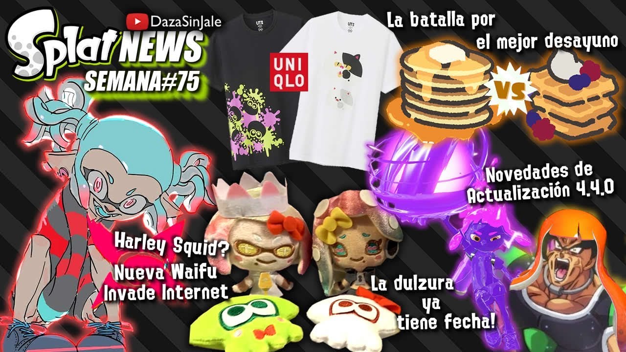 SplatNews #75 Splatfest Pancakes vs Waffles | Nueva Waifu Harley Squid ...
