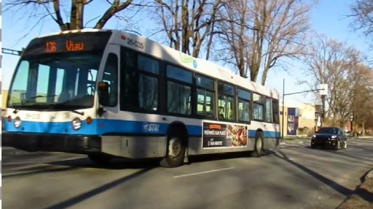 MONTREAL OLDER STM BUSES IN ACTION / APRIL 18 - 26, 2020 - YouTube