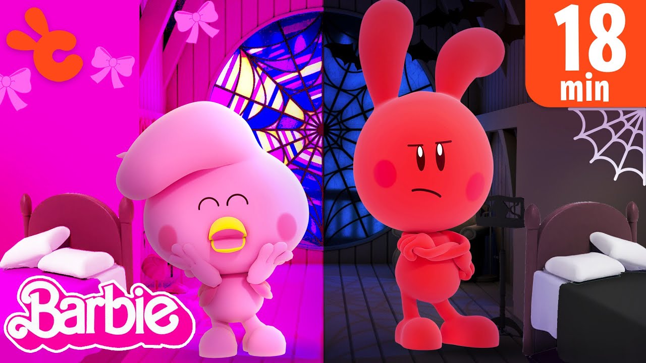 Pink vs Black Challenge - Cueio The Bunny | Cueio Cartoons for Kids ...