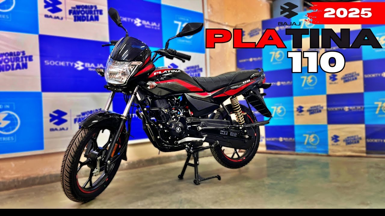 2025 Bajaj Platina 110 FI Engine walkaround Review | New color, Mileage ...