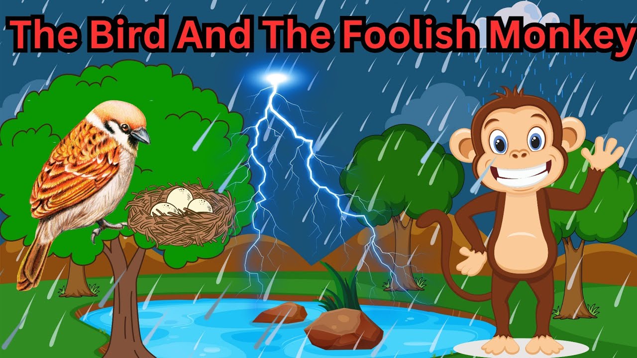 THE BIRD AND THE MONKEY | Bedtime Stories | Fairy Tales | Panchtantra ...