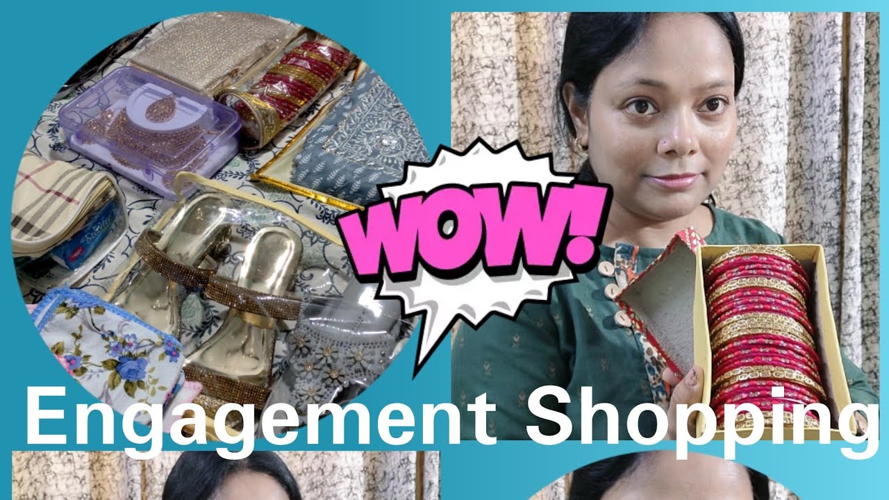 Engagement Shopping 🛍 Part-1 #TarannumAhmedThinkPositive - YouTube