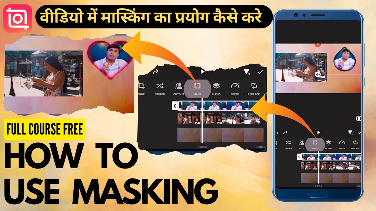 How To Use Masking In InShot App | Inshot App Me Masking Kaise Use Kare | Use Mask Tool In ...