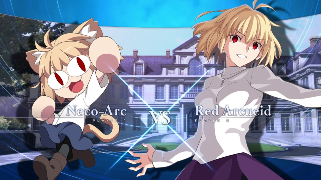 Neco Arc (EX1) vs Red Arcueid (EX3) 【MELTY BLOOD TYPE LUMINA】 - YouTube
