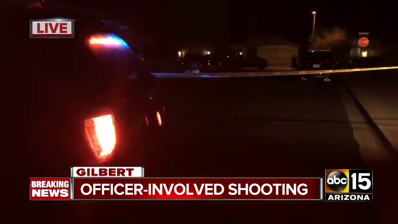 Police investigating officer-involved shooting in Gilbert - YouTube