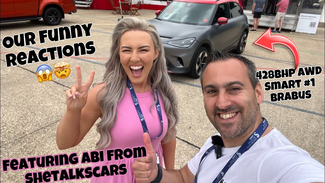 Smart Car Goes Beast Mode: SheTalksCars Reaction to Brabus 428bhp - YouTube