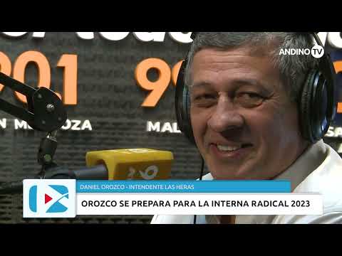 Daniel Orozco se prepara para la interna radical 2023