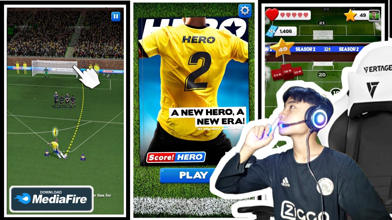 Score Hero 2 ⚽ mod version (Android) Offline - YouTube