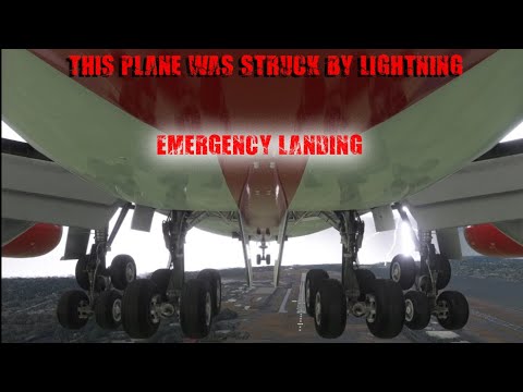 Emergency Landing Due to The Bad Condition of The Plane Hitting a ...