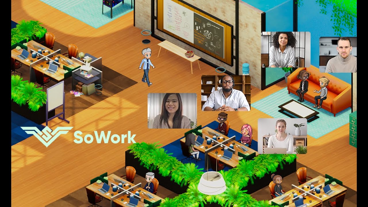 Increase Productivity in Your SoWork Virtual Office - YouTube