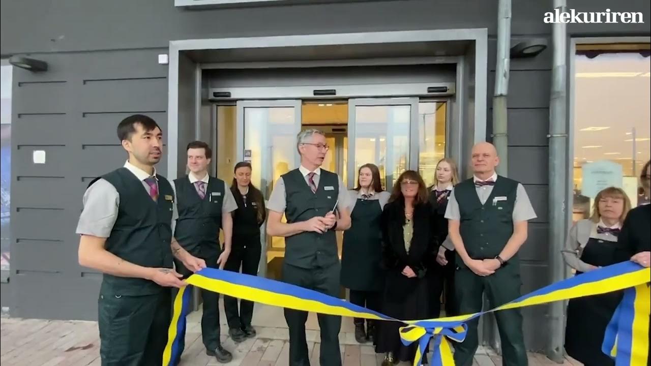 Invigning av nya systembolaget - YouTube