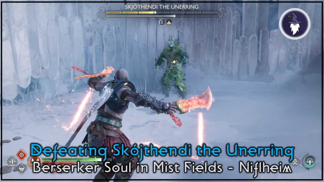 GOD OF WAR RAGNAROK - SKOJTHENDI THE UNERRING BERSERKER - MIST FIELDS ...