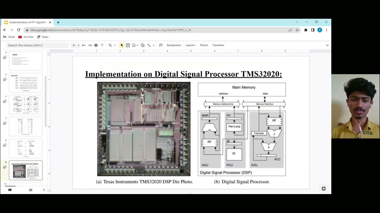 Implementation of FFT Algorithm using DSP Processor Roll N0 162 - YouTube