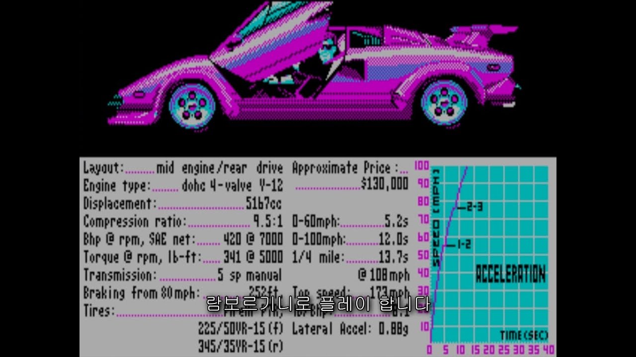 고전: 테스트 드라이브 1 - 엔딩 포함 test drive 1 include ending (MS-DOS) - YouTube