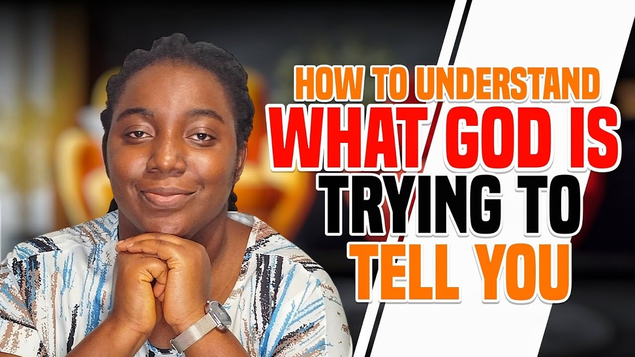How to Understand Signs From God | How To What God Is Saying - YouTube