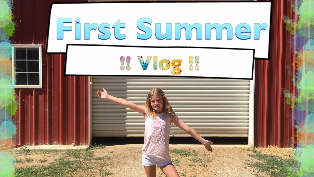 First Summer Vlog - YouTube