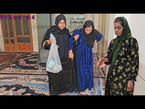 Amir's daughter has given birth, and her stepmother is helping her.