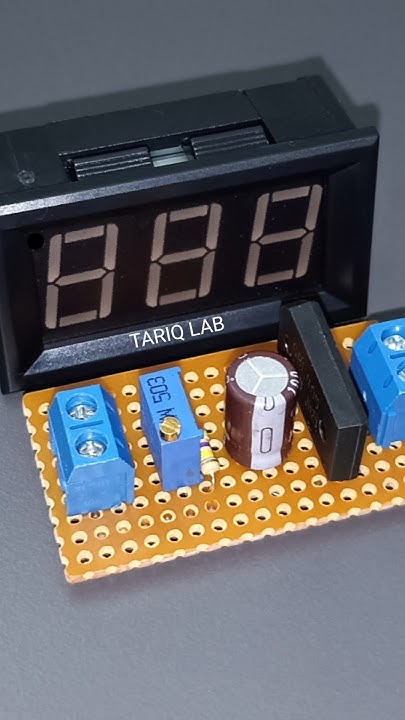 How to make AC voltmeter - YouTube