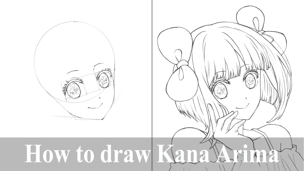 How to draw Kana Arima | Oshi no Ko | Kana Arima | drawing tutorial ...