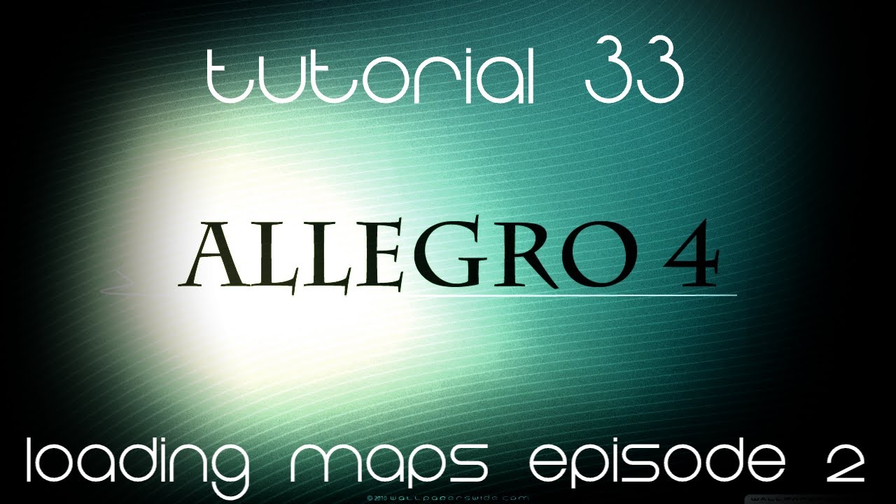C++ AllegroHD Made Easy Tutorial 33 - Loading Maps Episode 2 - YouTube