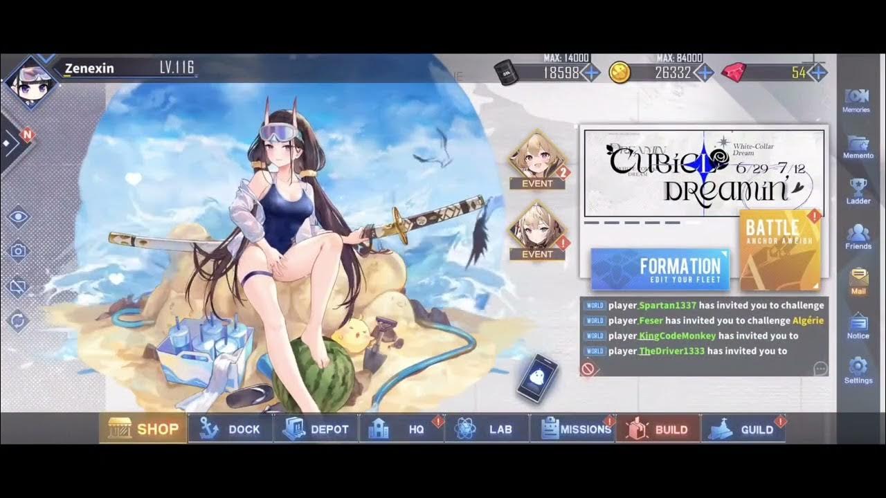 Noshiro - Unwinding in the Sunshine L2D | Special Interactions - YouTube