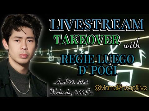 MY BIRTH MONTH EDITION : LIVESTREAM TAKEOVER WITH REGIE LUEGO D’ POGI - YouTube
