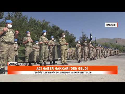 HAKKARİ ŞEHİTLERİMİZ SON YOLCULUĞUNA UĞURLANDI