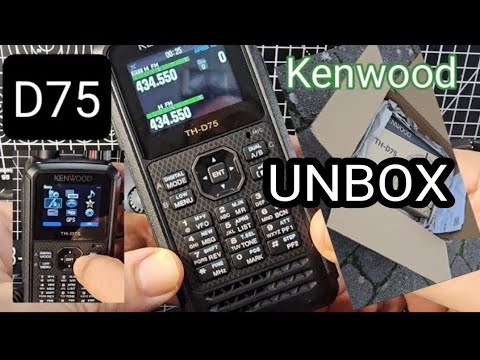 KENWOOD TH-D75 , ADD Repeater to Memory Channel - YouTube