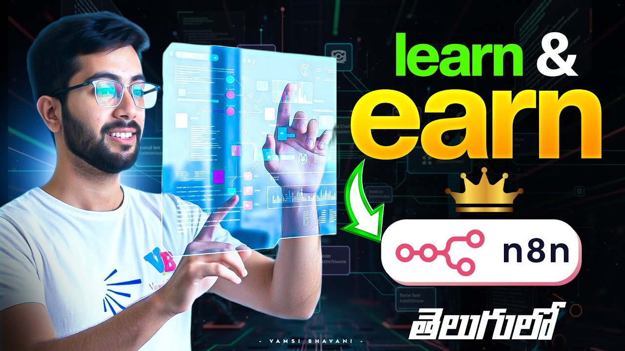 N8N Tutorial in Telugu | Vamsi Bhavani - YouTube