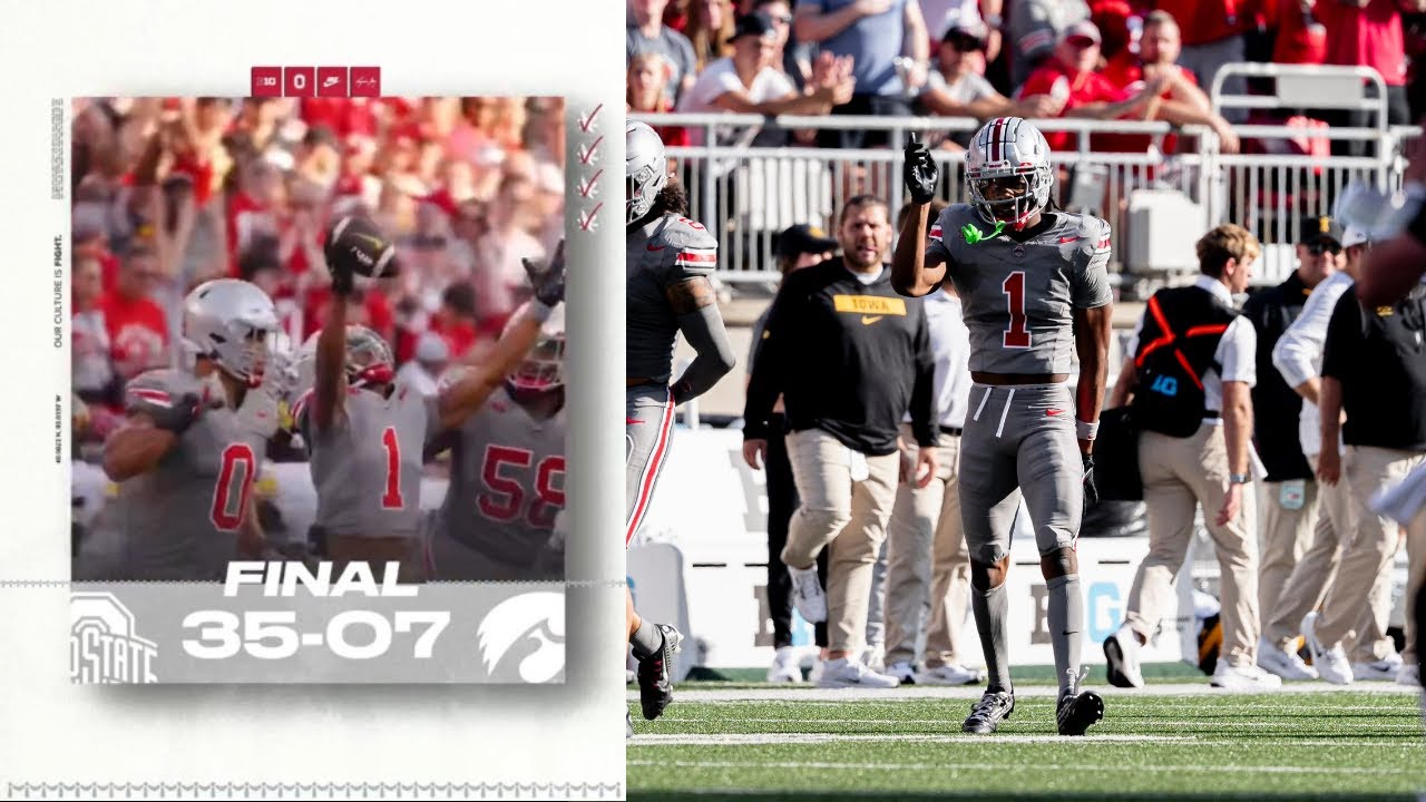 Ohio State Buckeyes vs Iowa Hawkeyes Week 6 Recap - YouTube