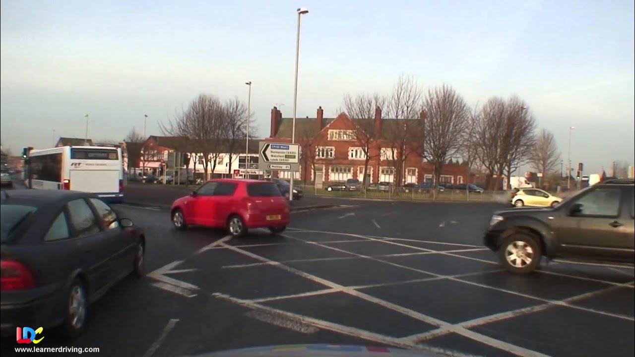 LDC driving lesson 9 Roundabouts & mini roundabouts - key learning points - YouTube