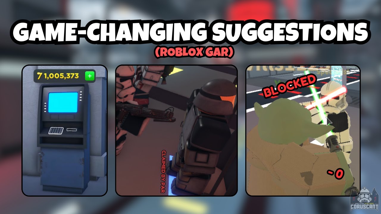 Game-Changing Ideas That Could Change Roblox GAR Forever! | | Roblox ...