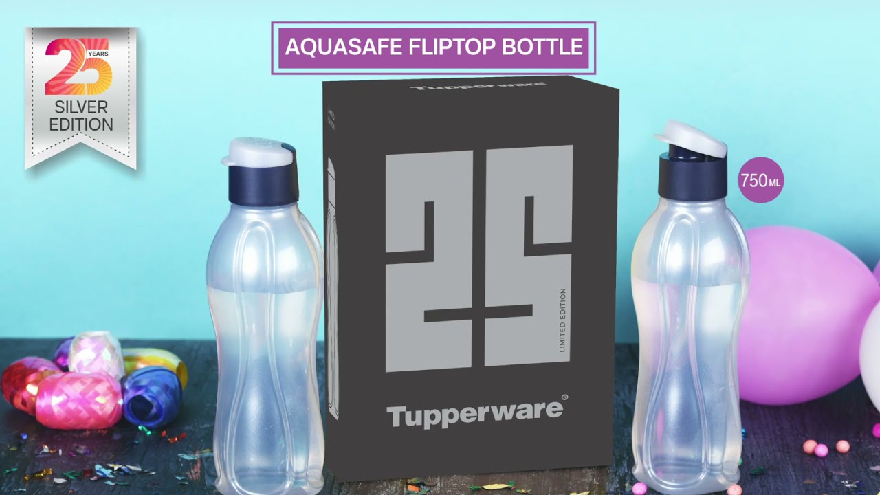 Aquasafe Fliptop Water Bottle - YouTube