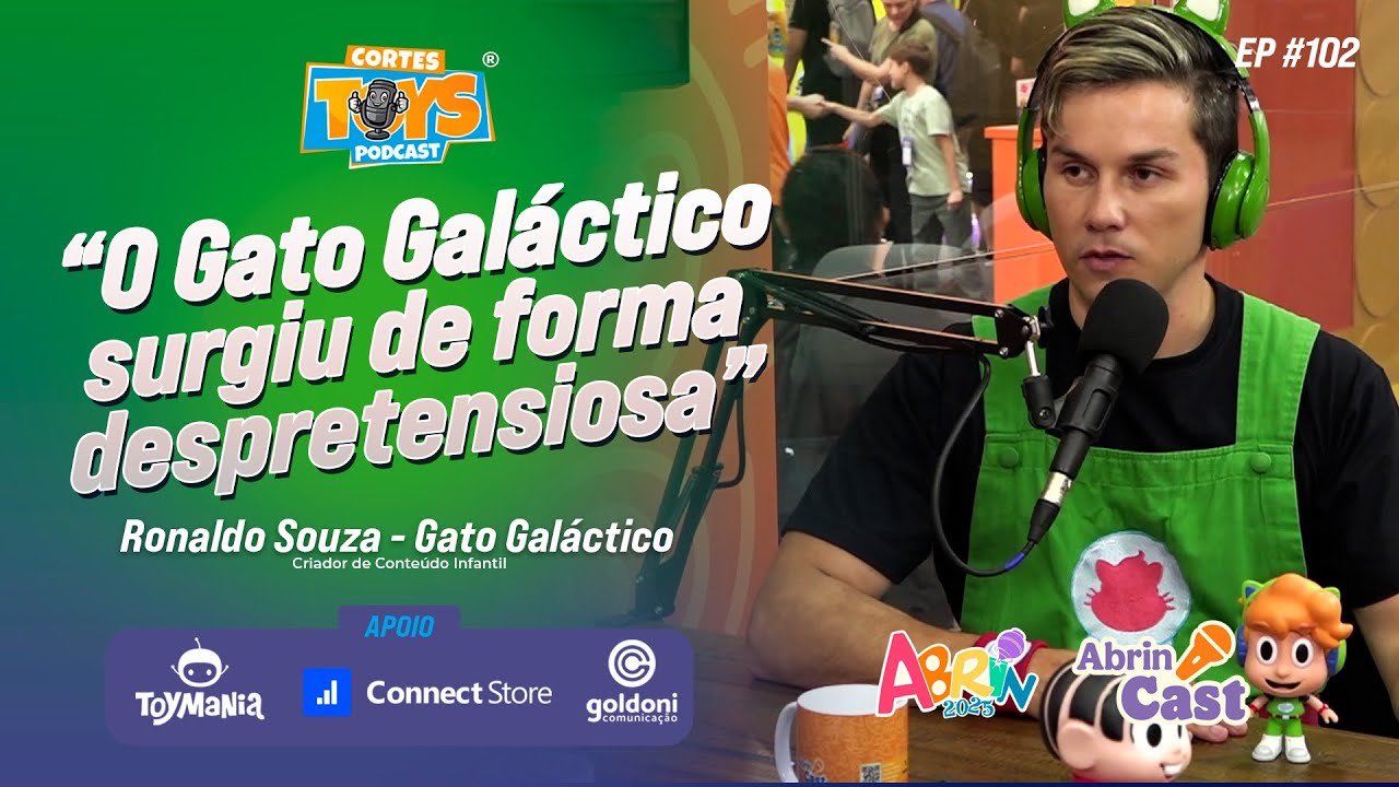 “O GATO GALÁCTICO SURGIU DE FORMA DESPRETENSIOSA" - Ronaldo Souza ...