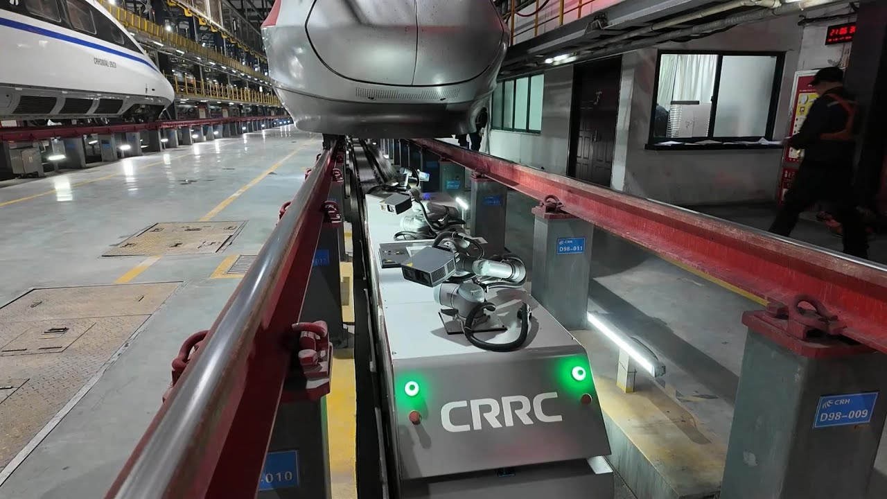Robots deployed in China's Wuhan to ensure bullet train safety during ...