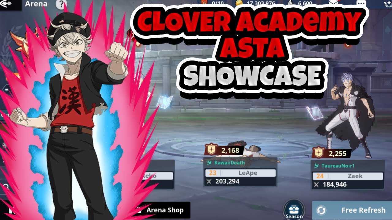 Arena can be fun without Noelle! Academy Asta is a Demon! Black clover ...