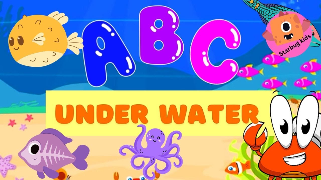 ABC Sea Slug Song | Sea Animals Song | #learnenglish #alphabet #animals ...