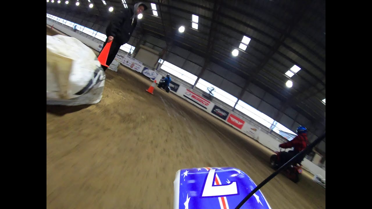 Indoor flat track practice 12/2019 - YouTube