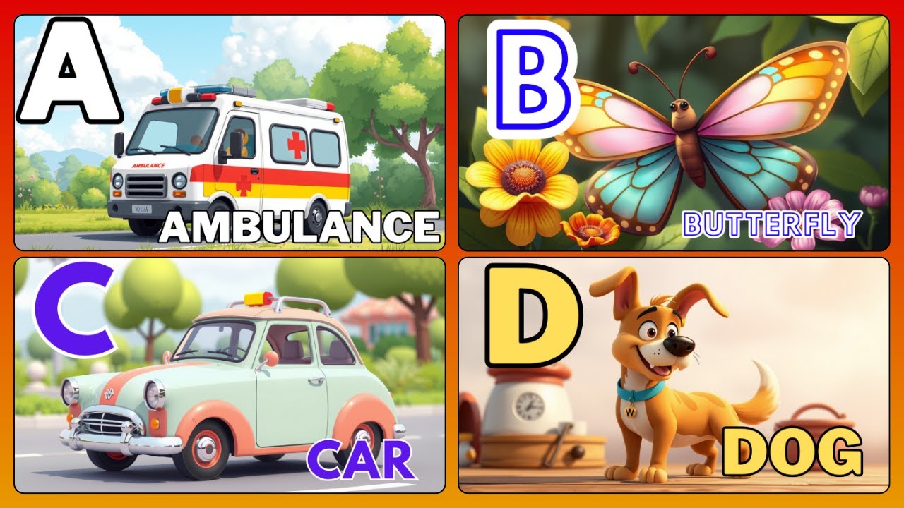 ABCs for Kids | Easy Preschool Learning for Toddlers - YouTube