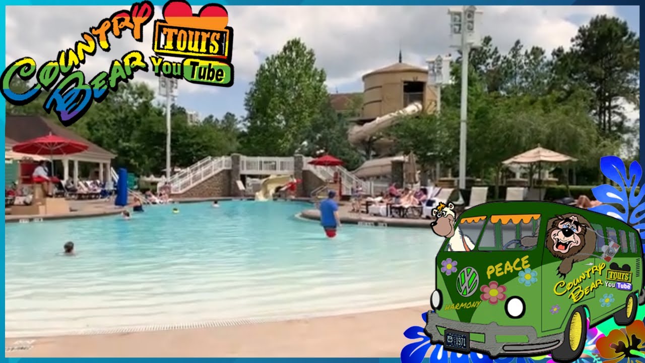 Disney's Paddock Pool Tour At The Saratoga Springs Resort And Spa 2022 ...