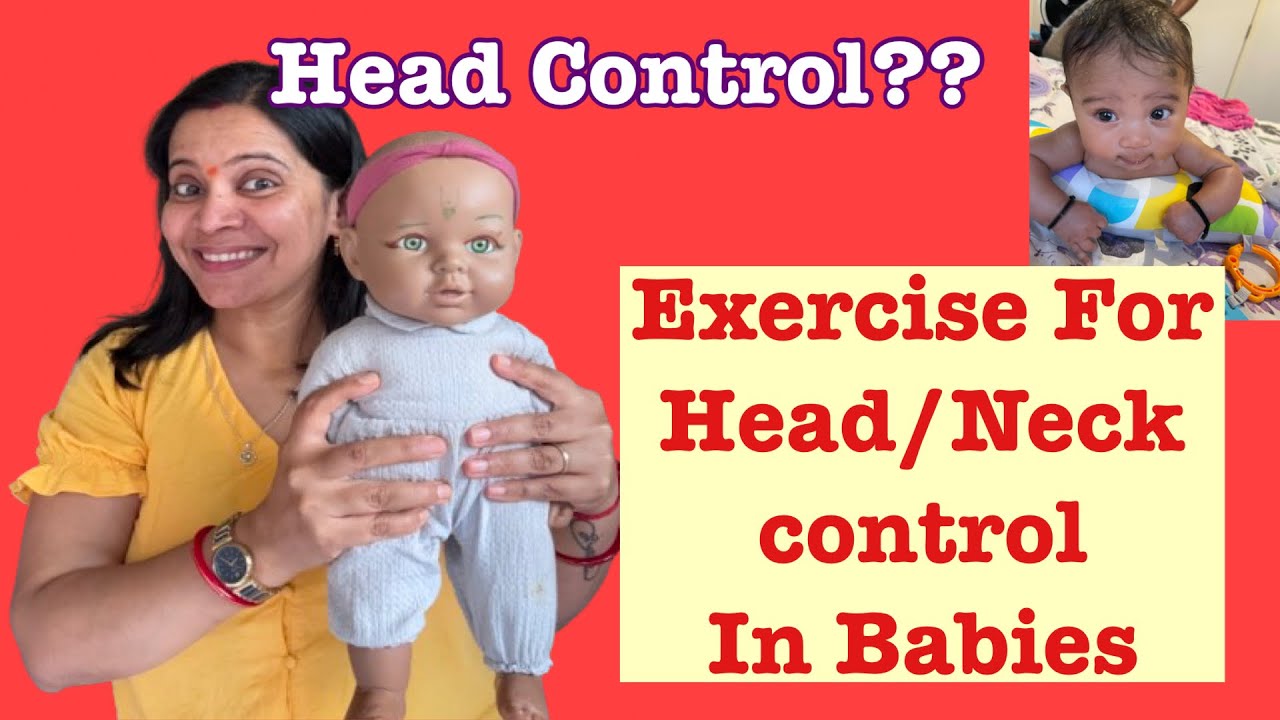 Head and Neck control Exercises for Babies (3 to 5 Months)@BeinganOT ...
