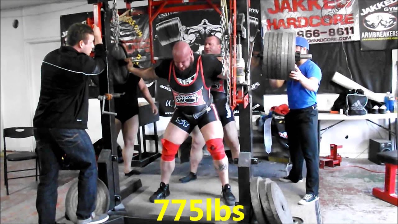 Eric Lilliebridge 900lbs x 3 Raw Squat w/ wraps PR - YouTube