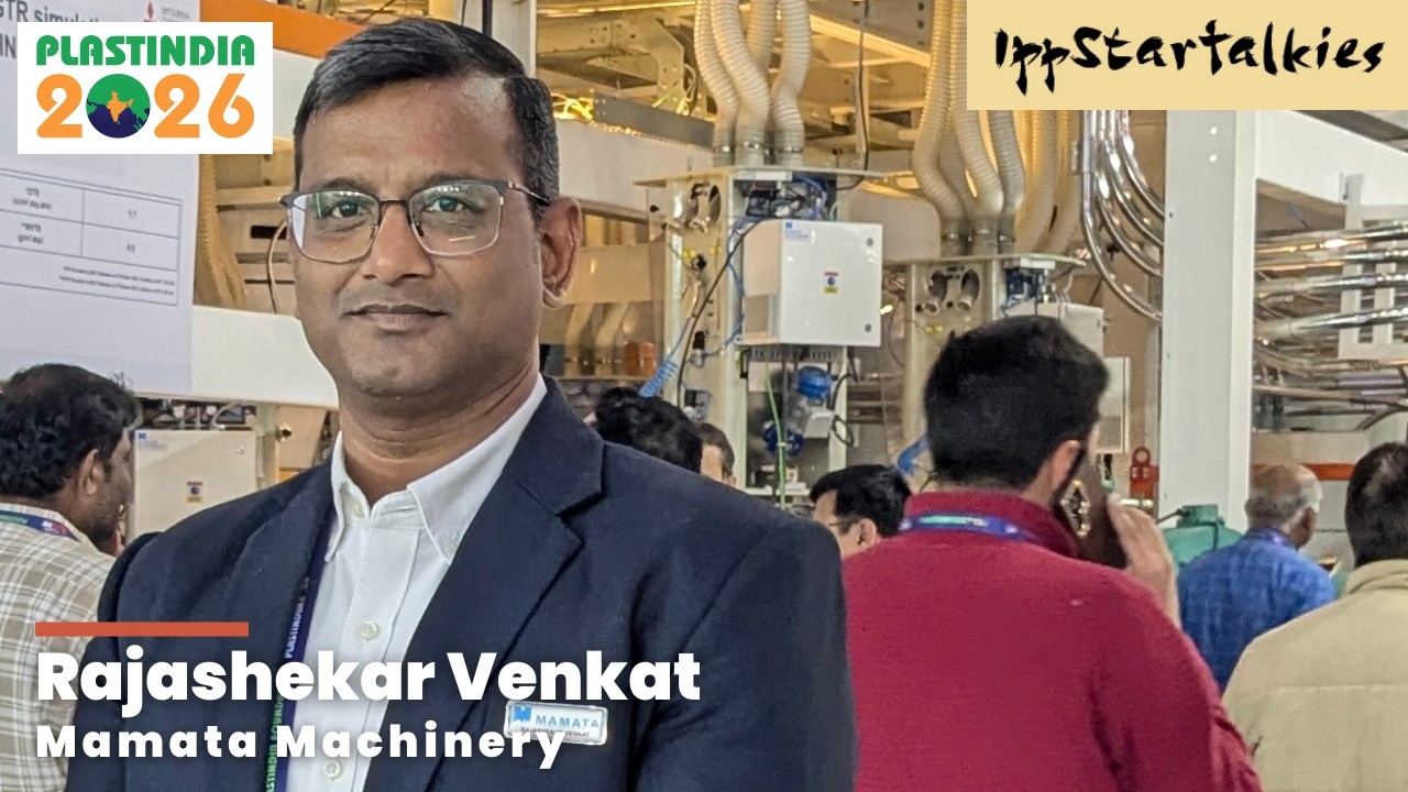 Rajashekar Venkat | President, Mamata Machinery | PlastIndia 2026 - YouTube